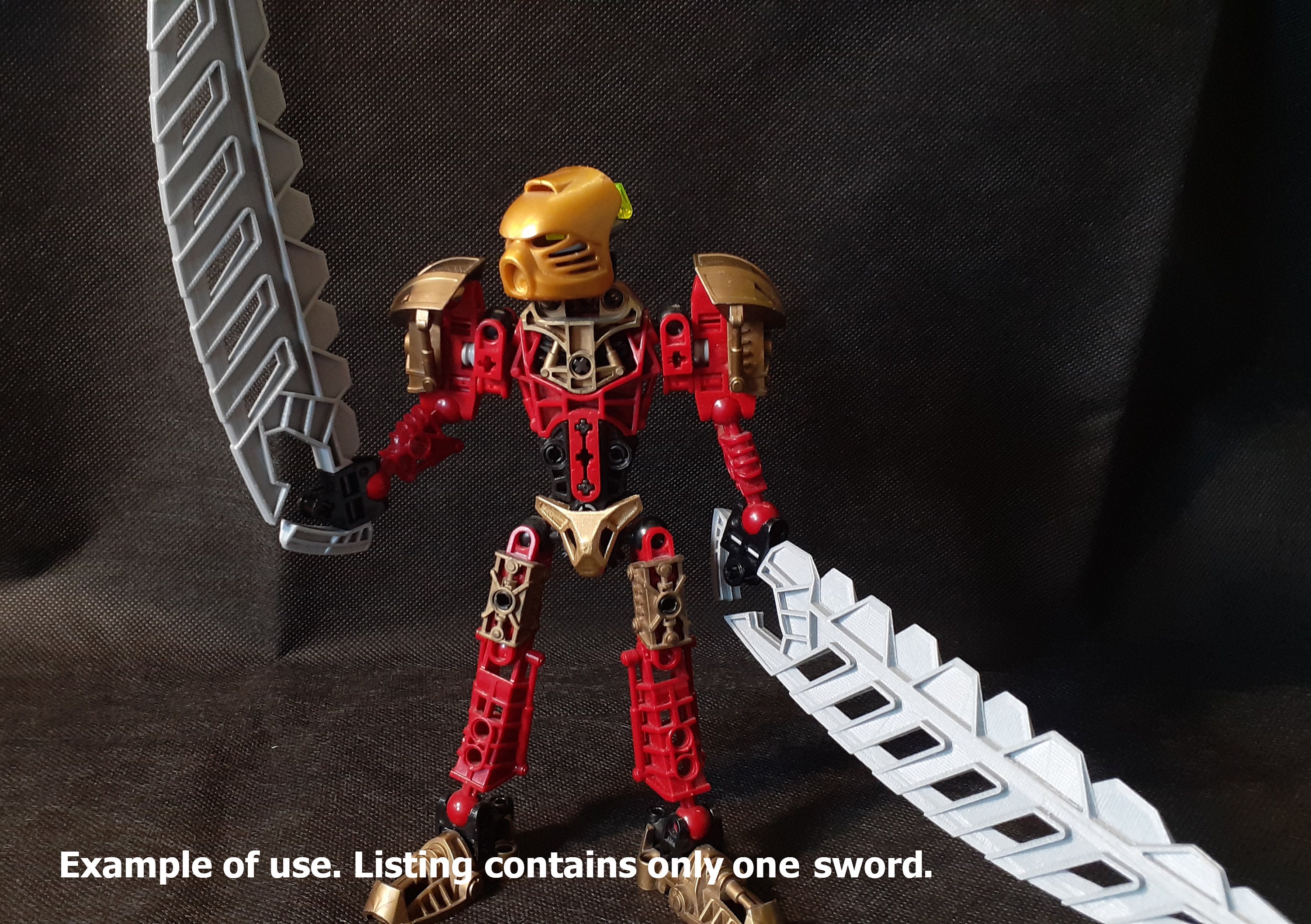 Toa Lhikan Fire Greatsword Set Inspired Version BUILDING - Etsy New Zealand