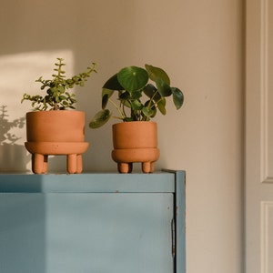 Pot With Legs, Fun Pot, Terracotta Pot - Etsy