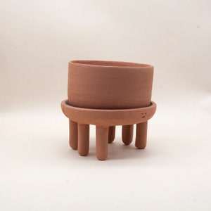Pot With Legs, Fun Pot, Terracotta Pot - Etsy