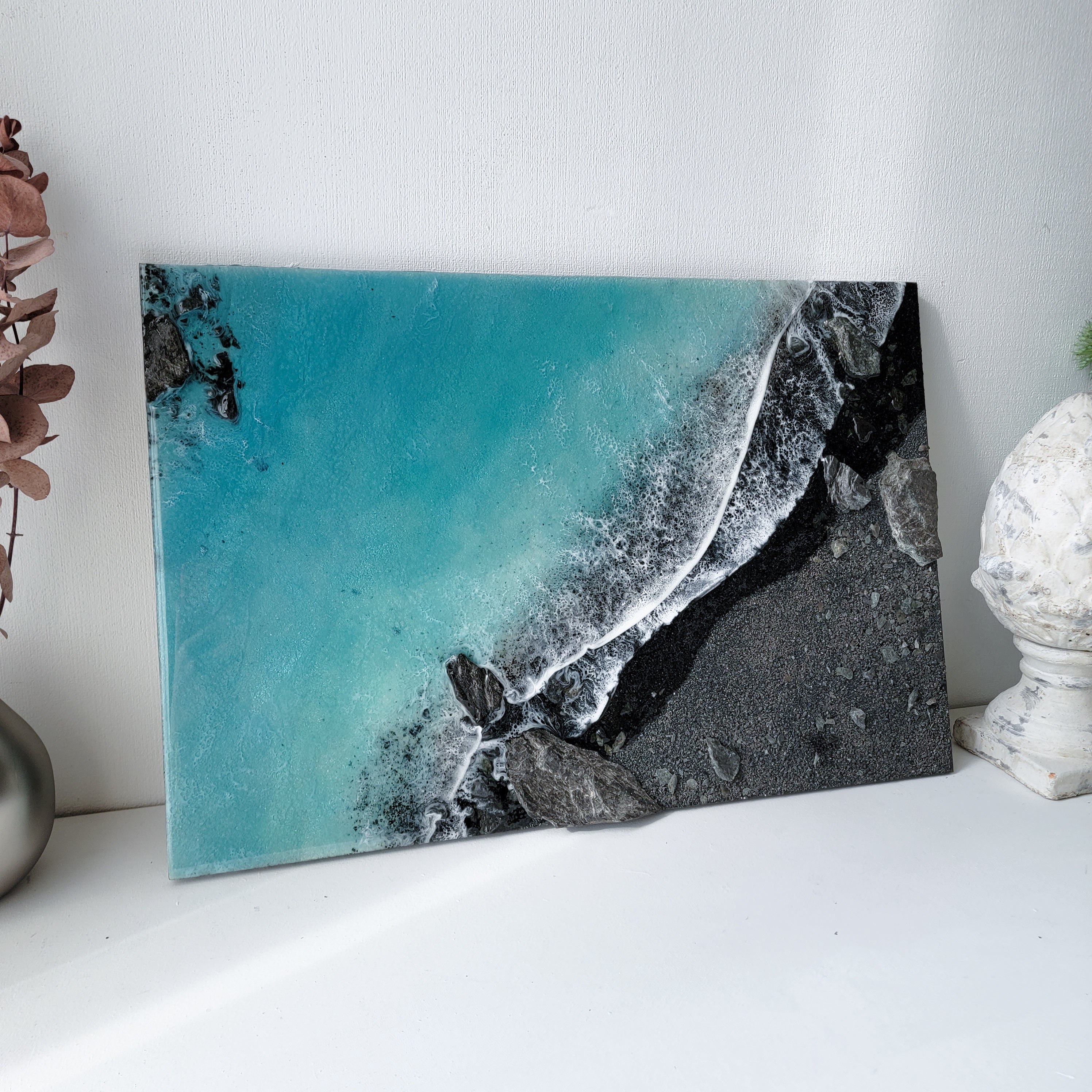 Oceanic Escape. Ocean Resin Art. Seascape Beach Painting. - Etsy