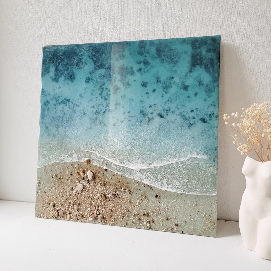 Coral Reef - 3D Ocean Wall Decor - Seascape Beach Resin Art ...
