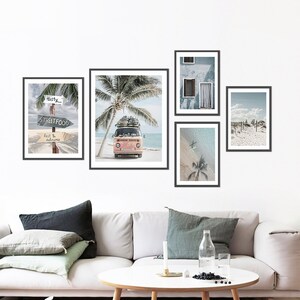 Modern Surfing Posters Bundle 6 . DIGITAL DOWNLOAD. A Summer - Etsy