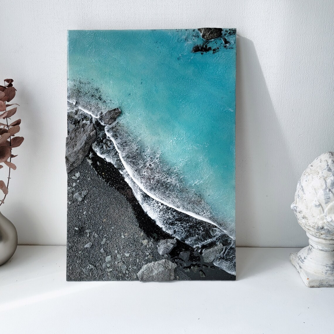 Oceanic Escape. Ocean Resin Art. Seascape Beach Painting. - Etsy