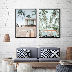 15 Piece Set: Summer Beach Vibe Printable Art. DIGITAL - Etsy