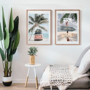 Modern Surfing Posters Bundle 6 . DIGITAL DOWNLOAD. A Summer - Etsy