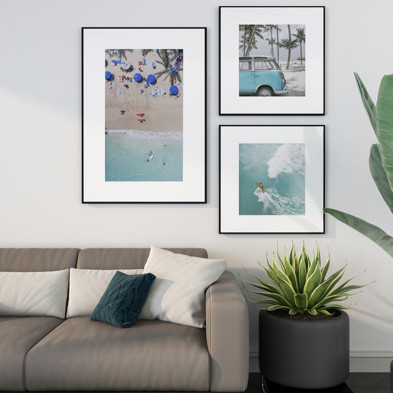 15 Piece Set: Summer Beach Vibe Printable Art. DIGITAL - Etsy