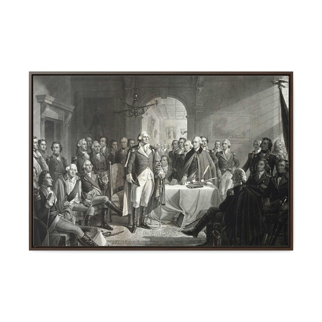 Signing of the Constitution Gallery Canvas Wraps, Horizontal Frame - Etsy