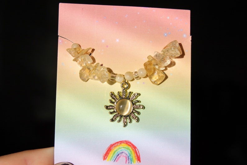 Lorde Solar Power Inspired Citrine Bracelet | Etsy