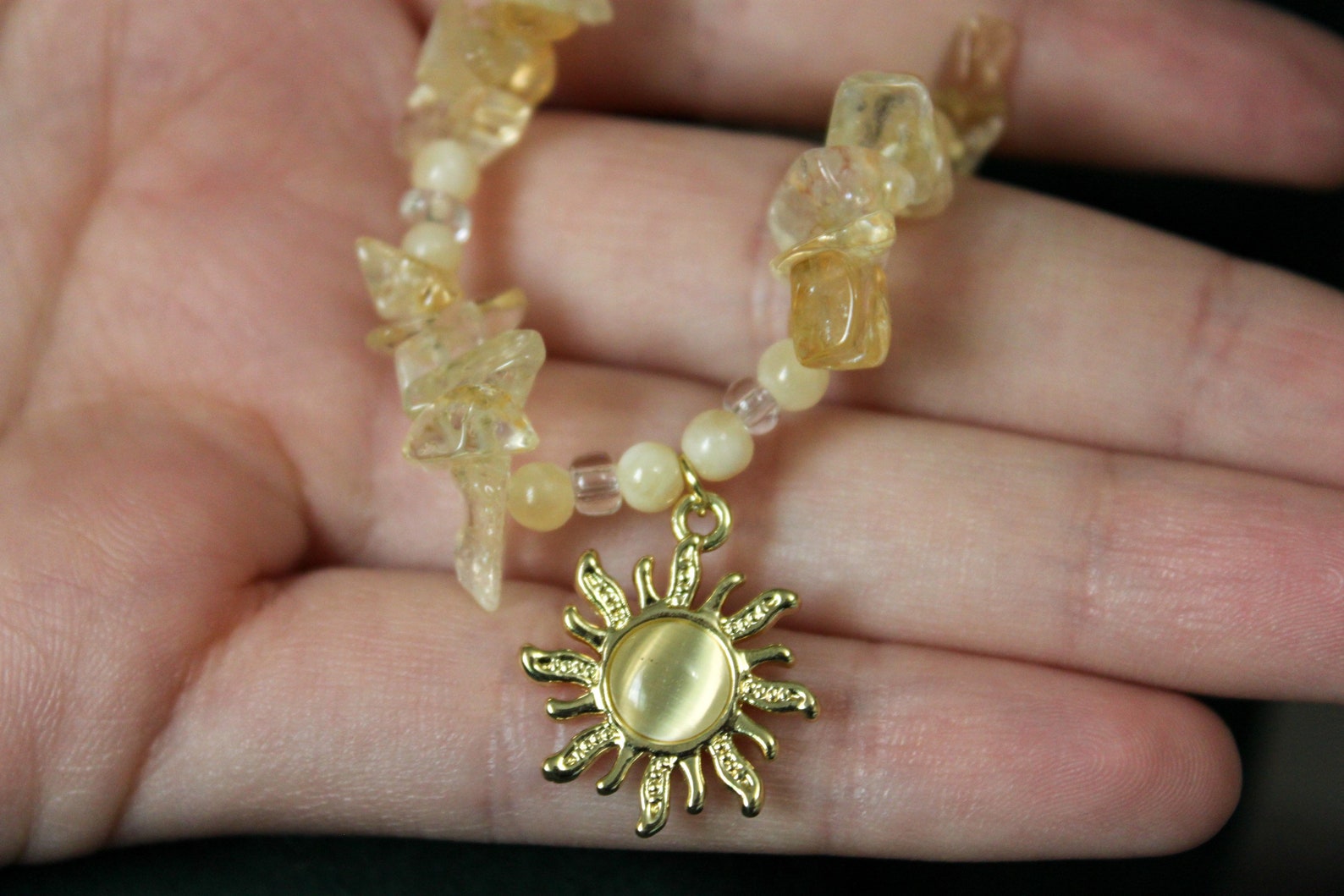 Lorde Solar Power Inspired Citrine Bracelet | Etsy