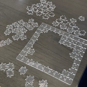The Not so Impossible Puzzle - Clear Acrylic Jigsaw Puzzle - for Adults ...