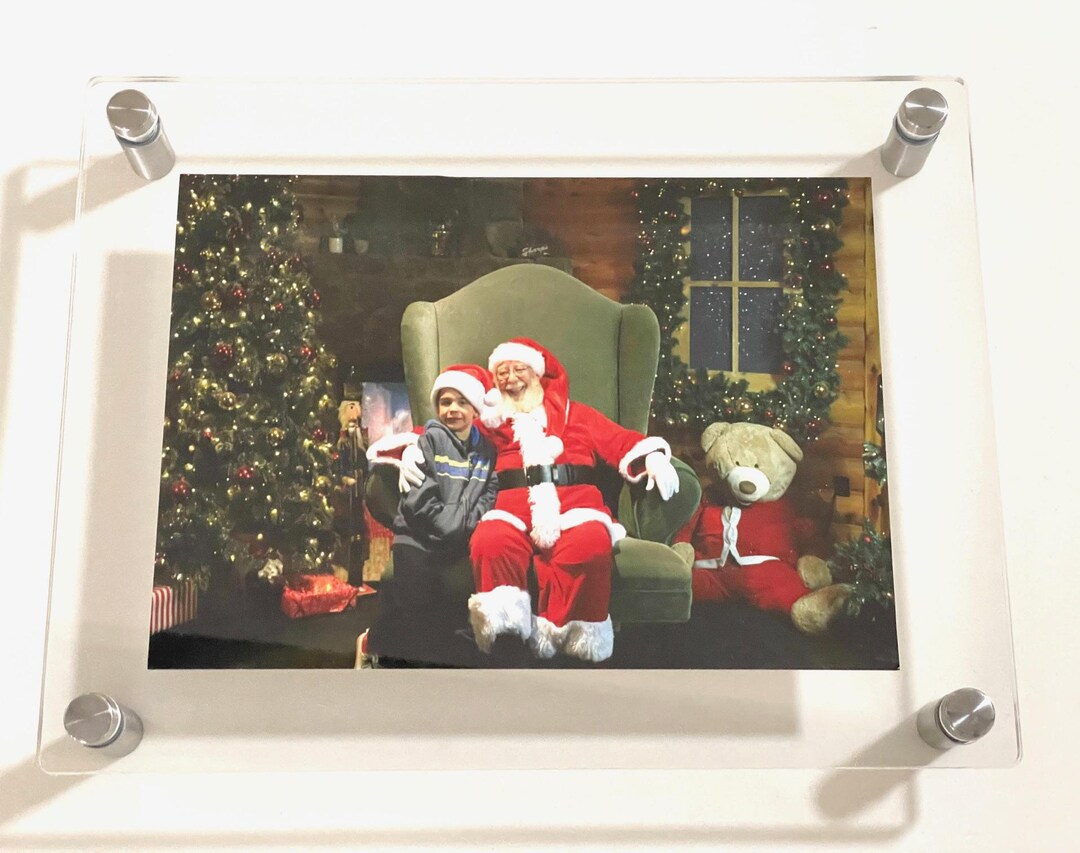 Custom Acrylic Float Frame - Double Panel - Rounded or Sharp Corners ...