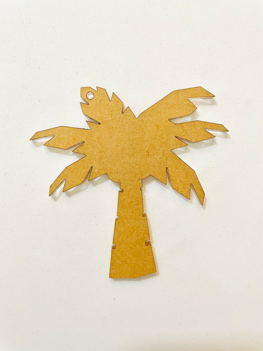 1.5" Palm Tree Acrylic Blanks for Keychains, Bag Charms, Badge Reel ...