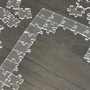 The Not so Impossible Puzzle - Clear Acrylic Jigsaw Puzzle - for Adults ...