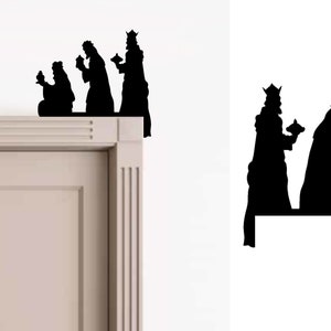 Christmas Decorative Holiday Door Trim Corners - Nativity Scene ...