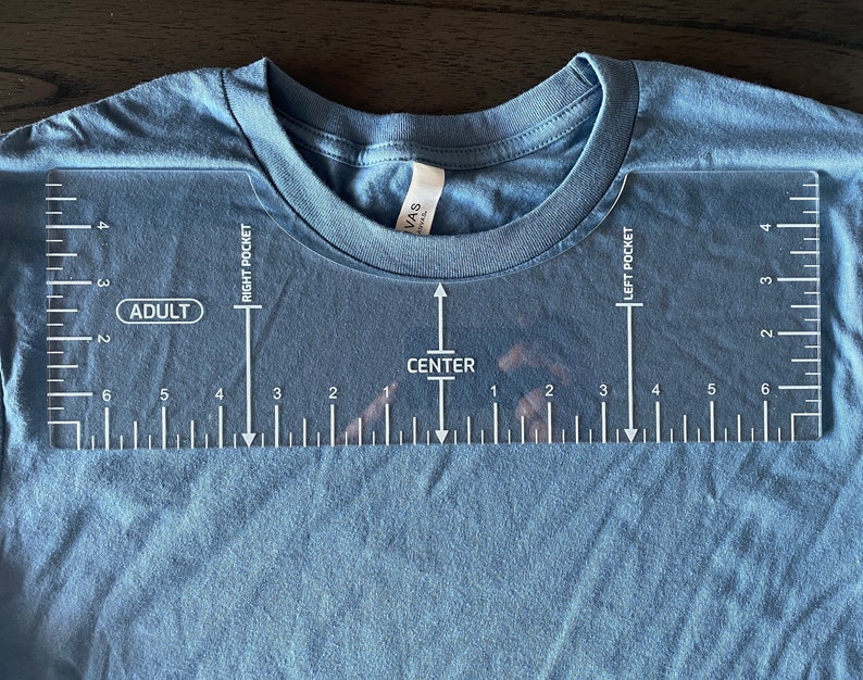 T-shirt Alignment Tool / Ruler / Guide - Premium Sturdy 1/8th Inch Cast ...