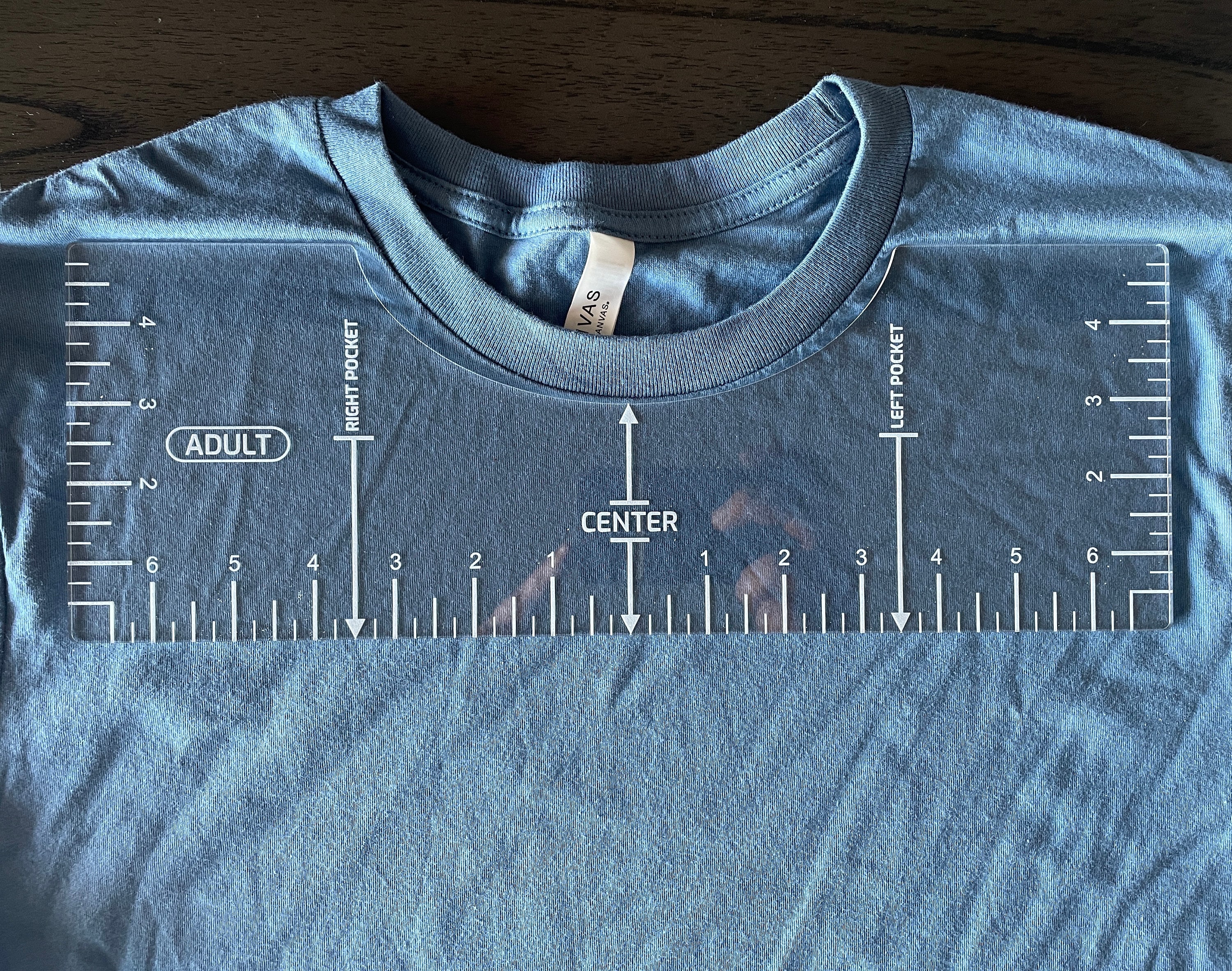 T-shirt Alignment Tool / Ruler / Guide - Premium Sturdy 1/8th Inch Cast ...
