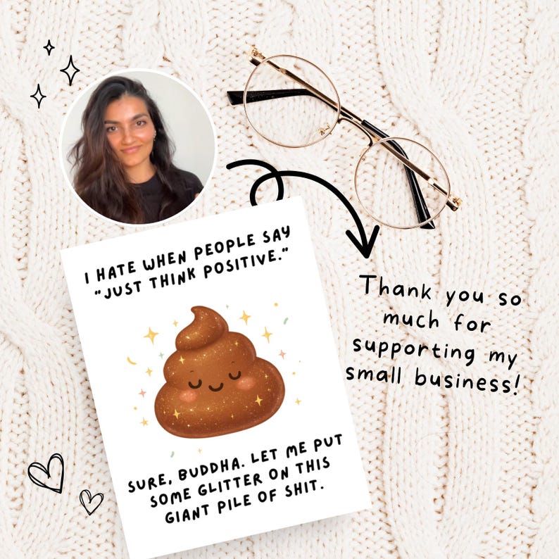 Funny Get Well Soon Card Funny Cancer Support Card Sarcastic Sympathy ...