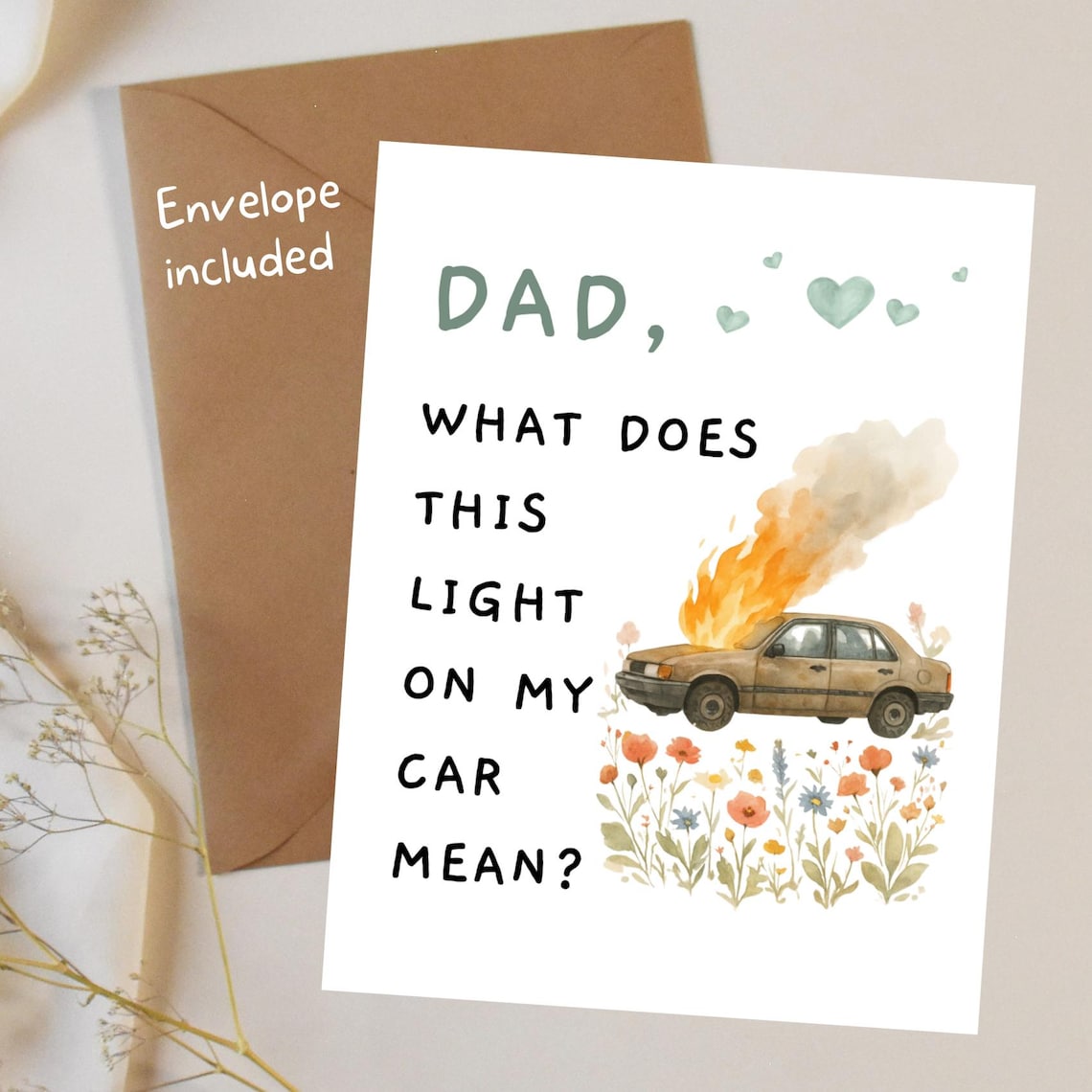 Funny Father's Day Card Dad Birthday Card Funny Fathers Day Gift Dad ...