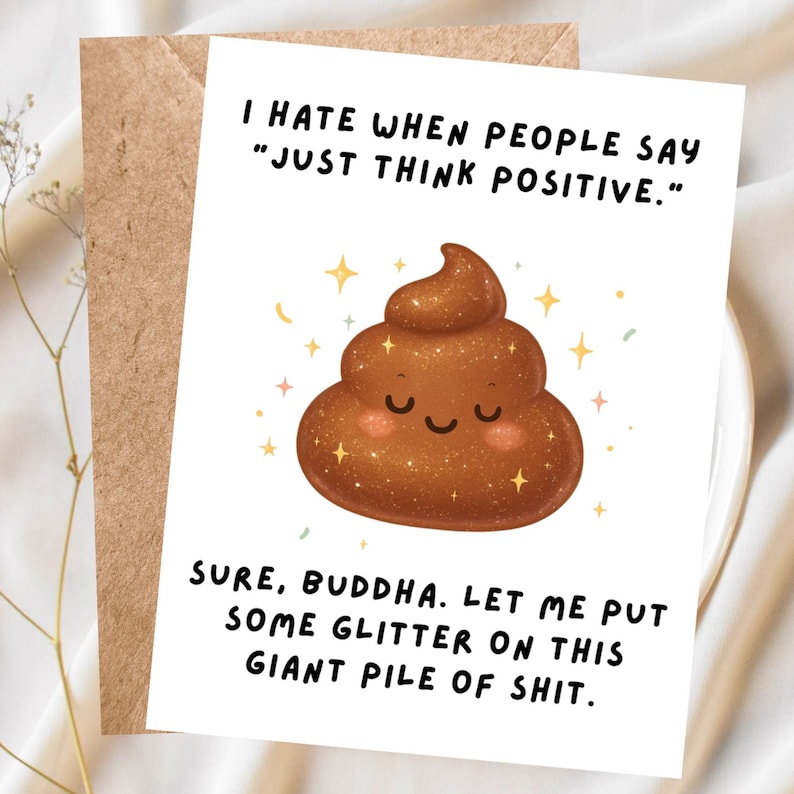 Funny Get Well Soon Card Funny Cancer Support Card Sarcastic Sympathy ...