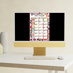 Meal Planner Digital | Weekly Food Diary, Meal Tracker, Food Journal ...