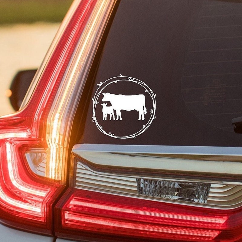 Cow Decals - Etsy