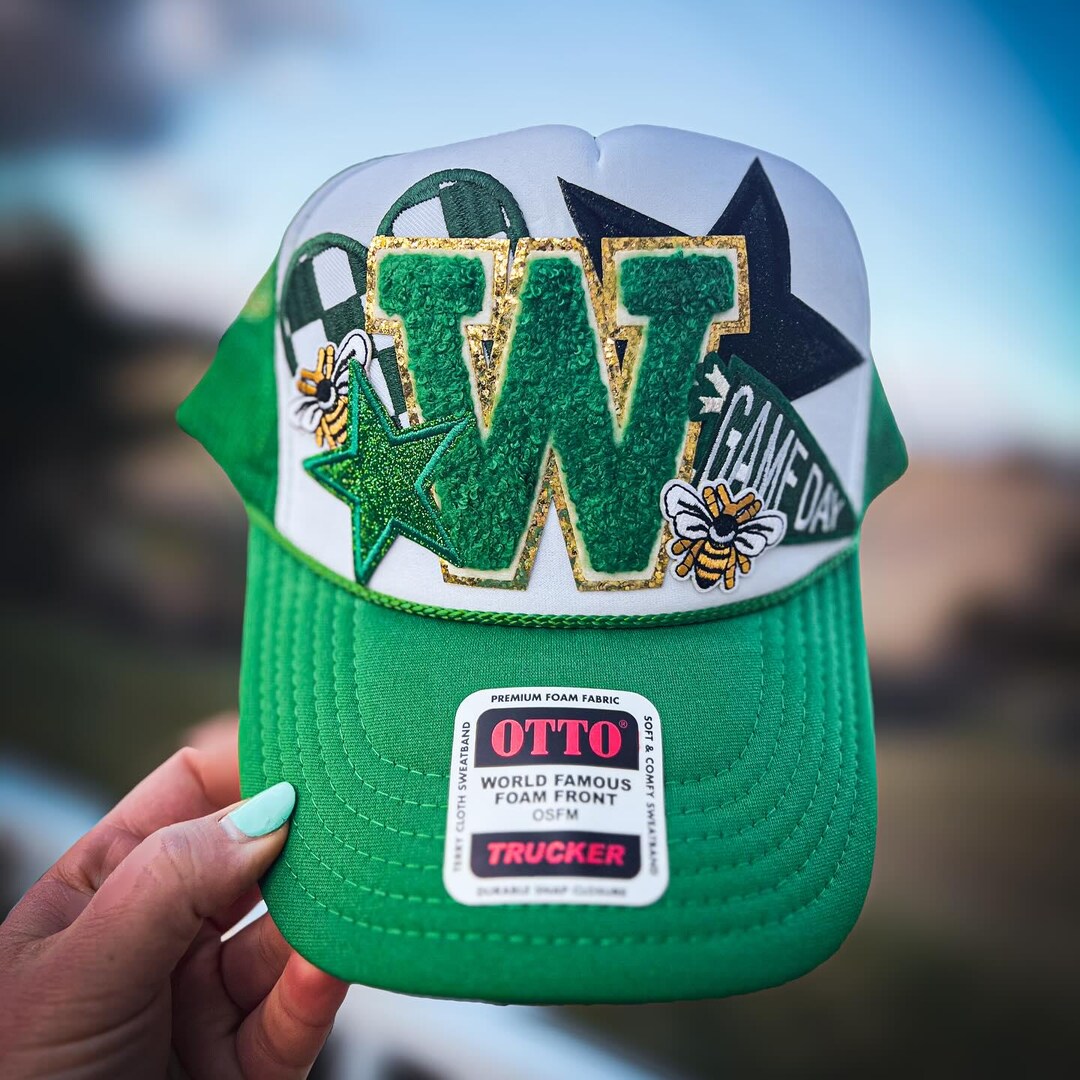 Custom Patch Sports Trucker Hat, Personalized Foam Hat, Custom Caps ...