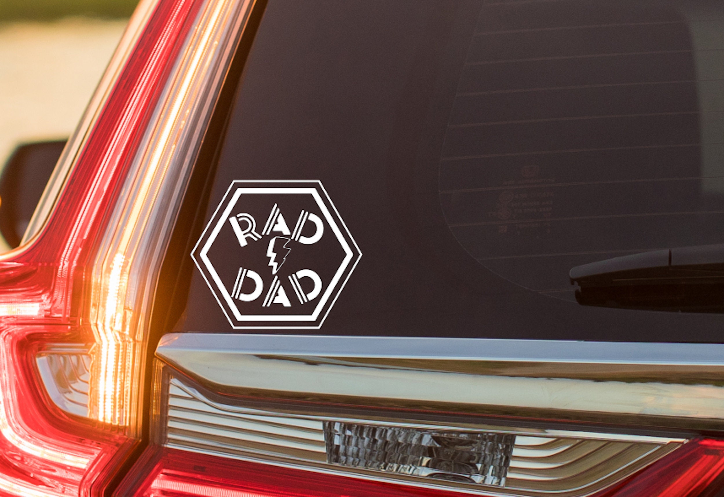 Rad Dad Decal Fathers Day Gift Christmas Gift for Dad - Etsy