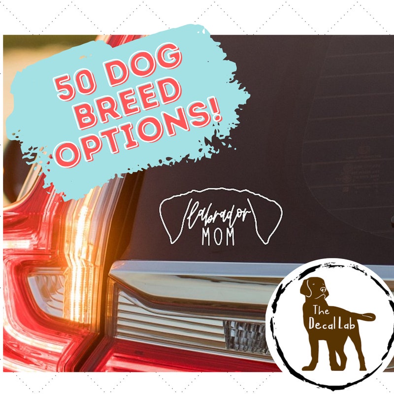 Dog Breed Decal - Etsy