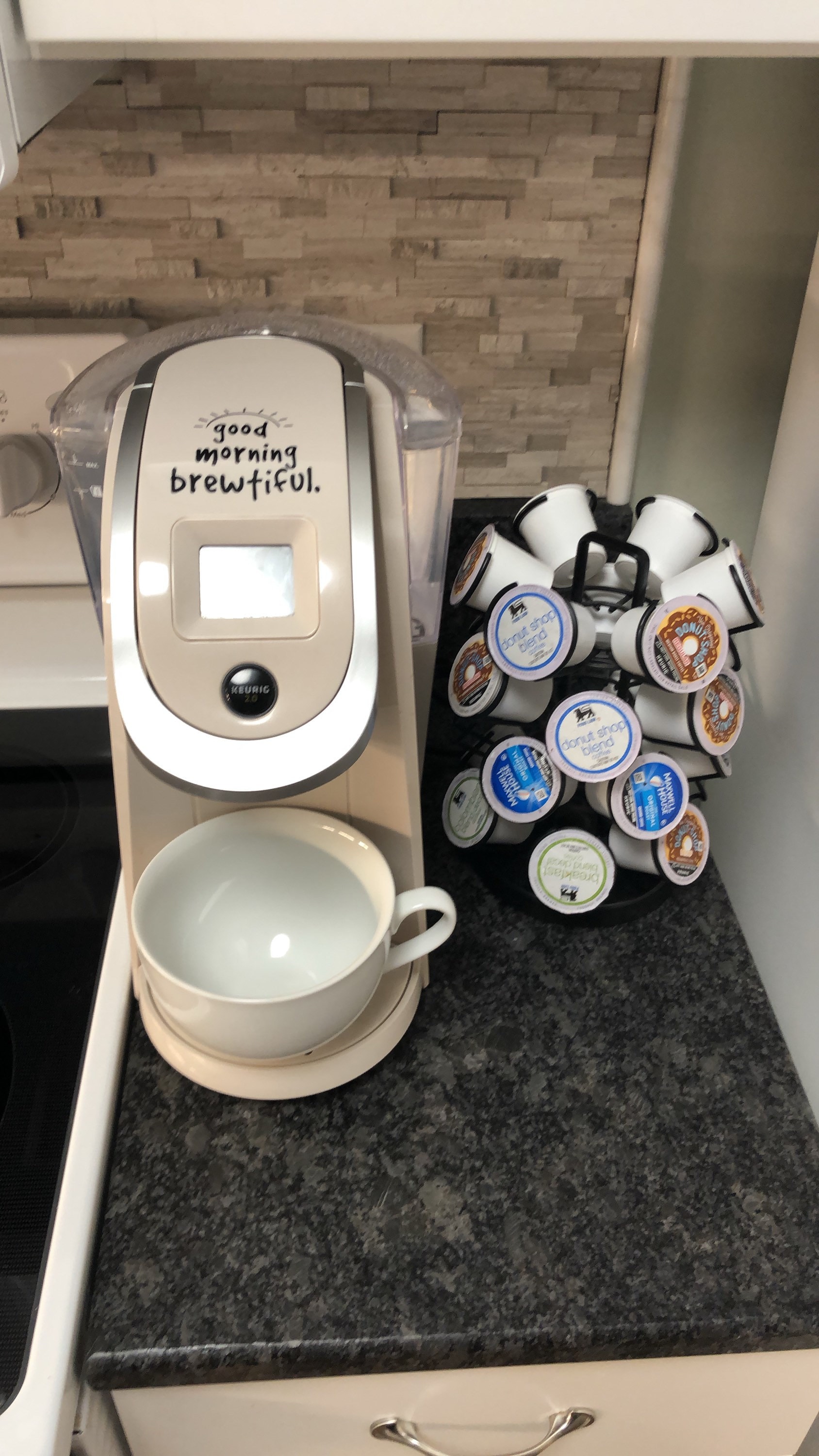 Good Morning Brewtiful Coffee Decal | Keurig Decal - Etsy