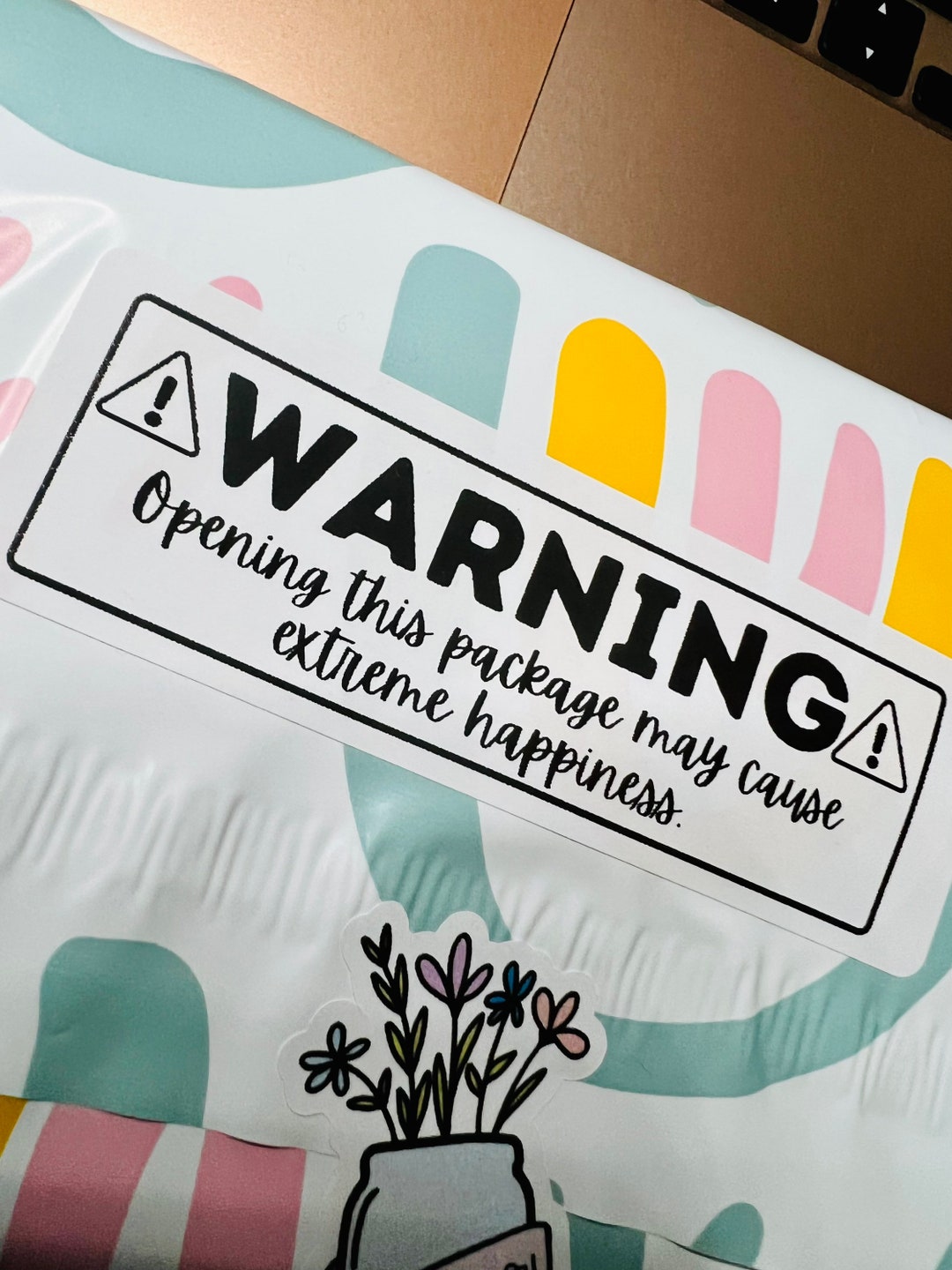 Black and White Warning! Opening This Package Will Cause Extreme ...