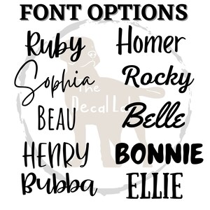 Custom Dog Silhouette Stickers - All Breeds - Car Decals - Yeti ...