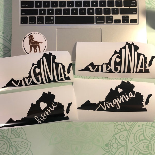 Virginia Decals - Etsy