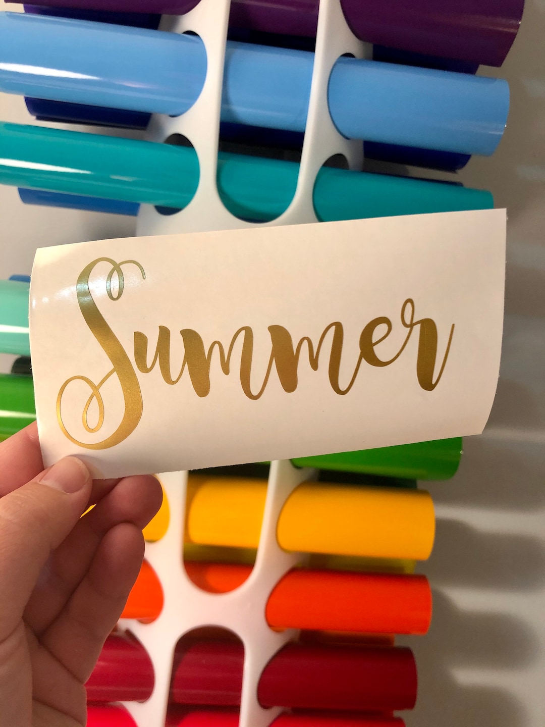 Personalized Vinyl Name Decals | Label Decals | Container Decals - Etsy