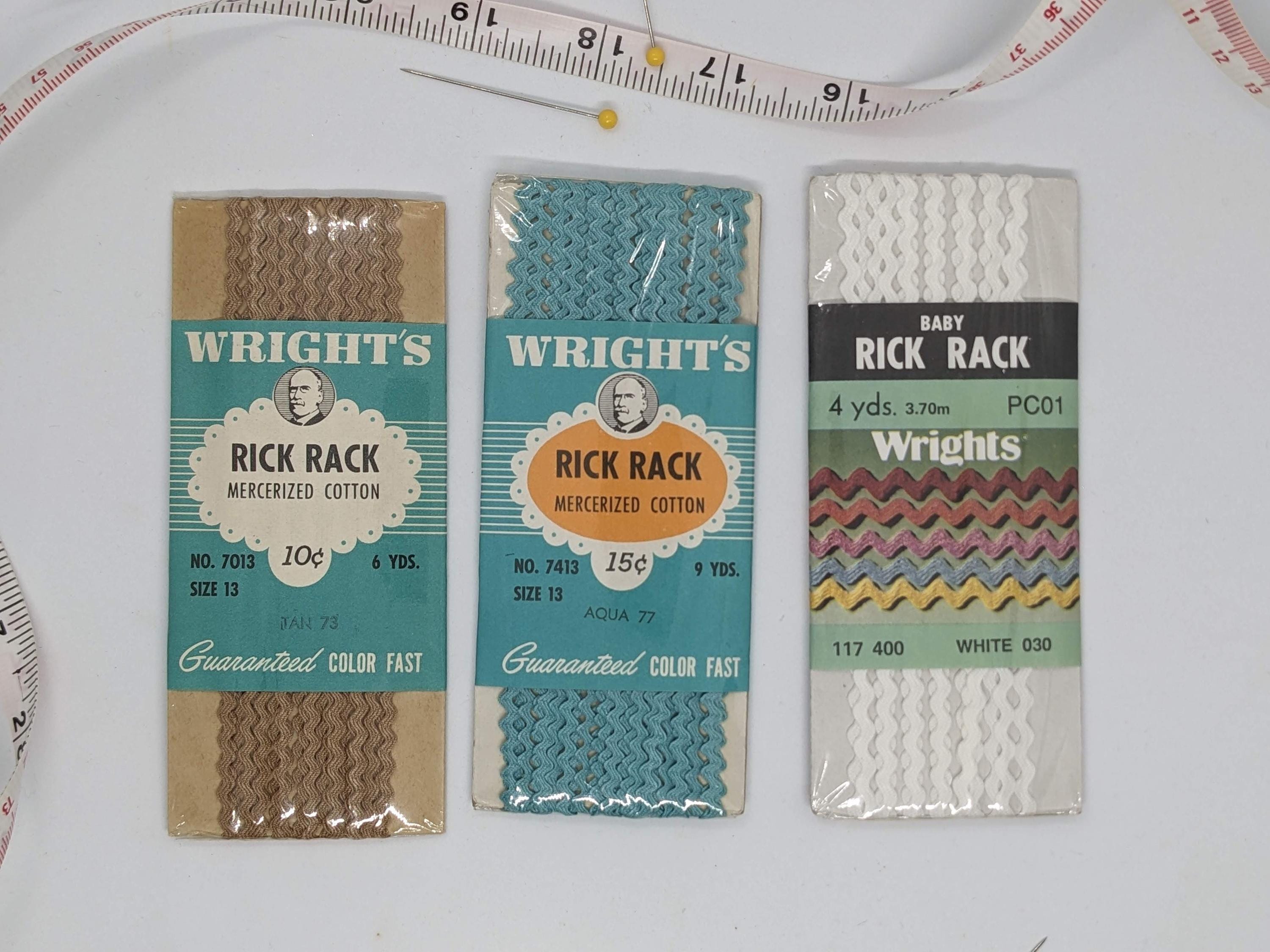 Vintage Baby Rick Rack - Original Packaging - Various Brands/colors - Etsy