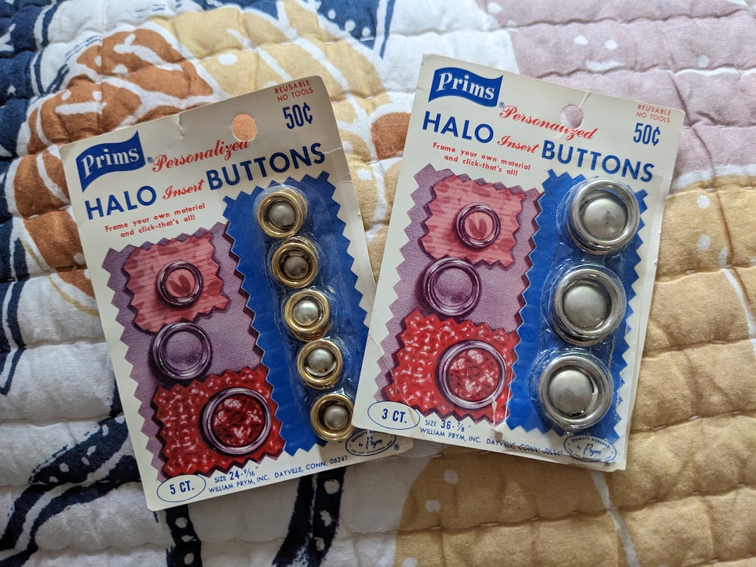 Vintage Self-cover Buttons Original Packaging - Etsy UK