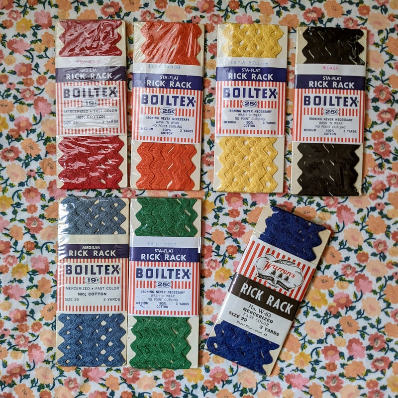 Rick Rack Lot - Etsy