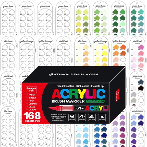 Nuancier guang na 168 - Etsy France