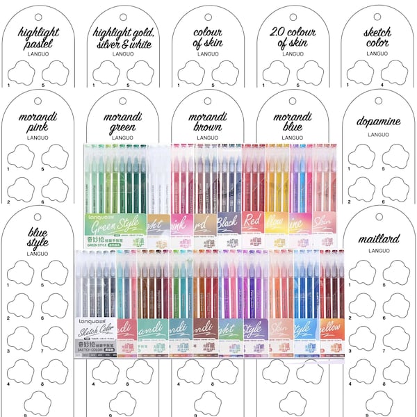 Languo Gel Pen - Etsy