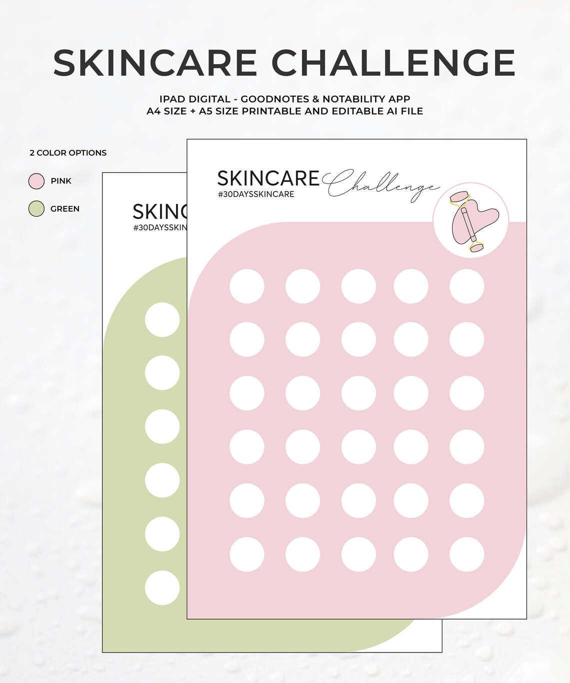 Skincare Planner Printable | Skincare Tracker | Skincare Routine ...