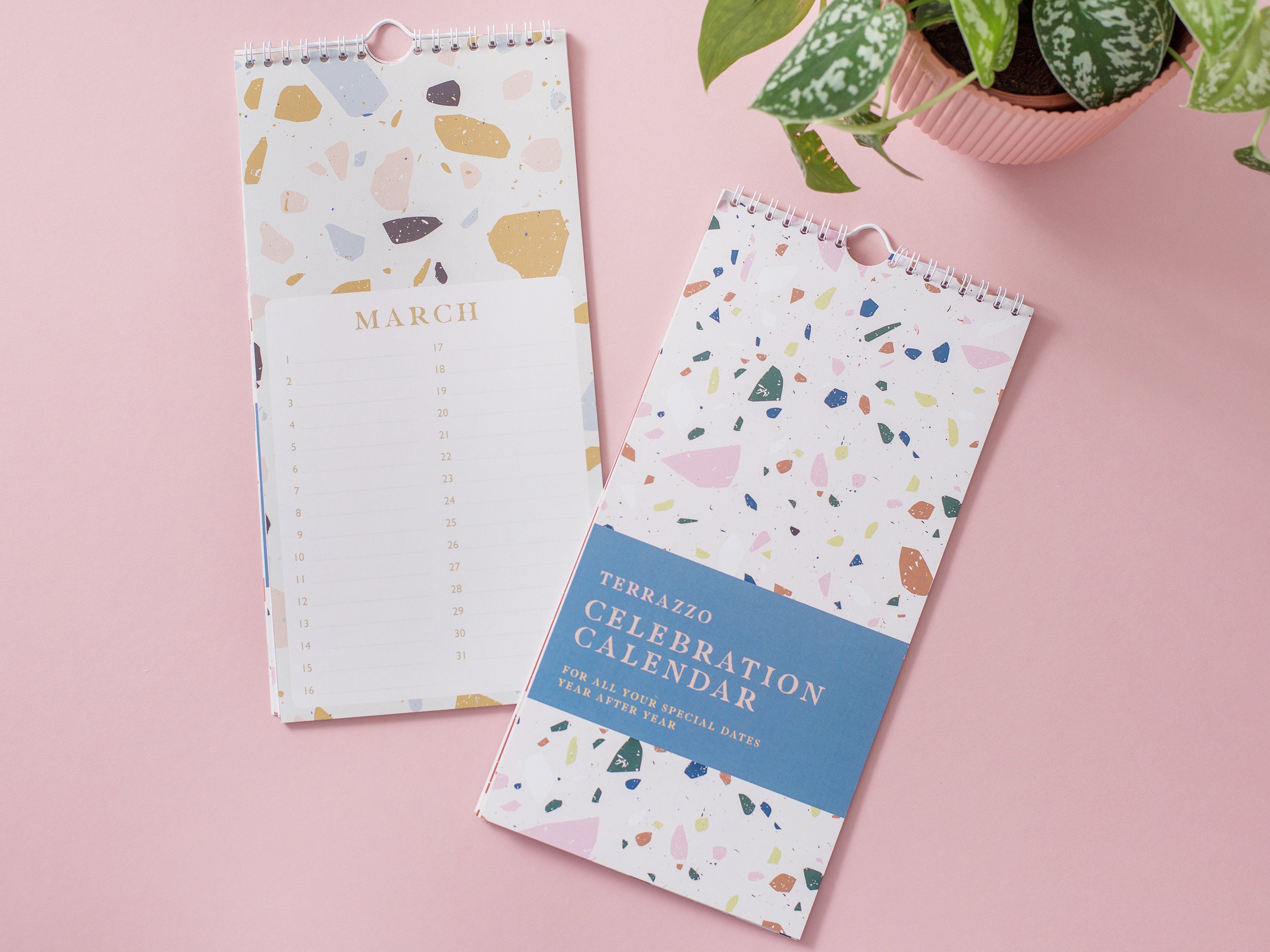 Paper & Party Supplies Wall Calendar Birthday Calendar Perpetual ...