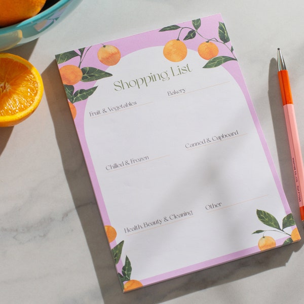 Grocery List Pads - Etsy