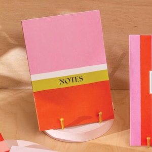 Three Notebooks Set Cherry & Peach | Stationery Gift Set | Stationery ...