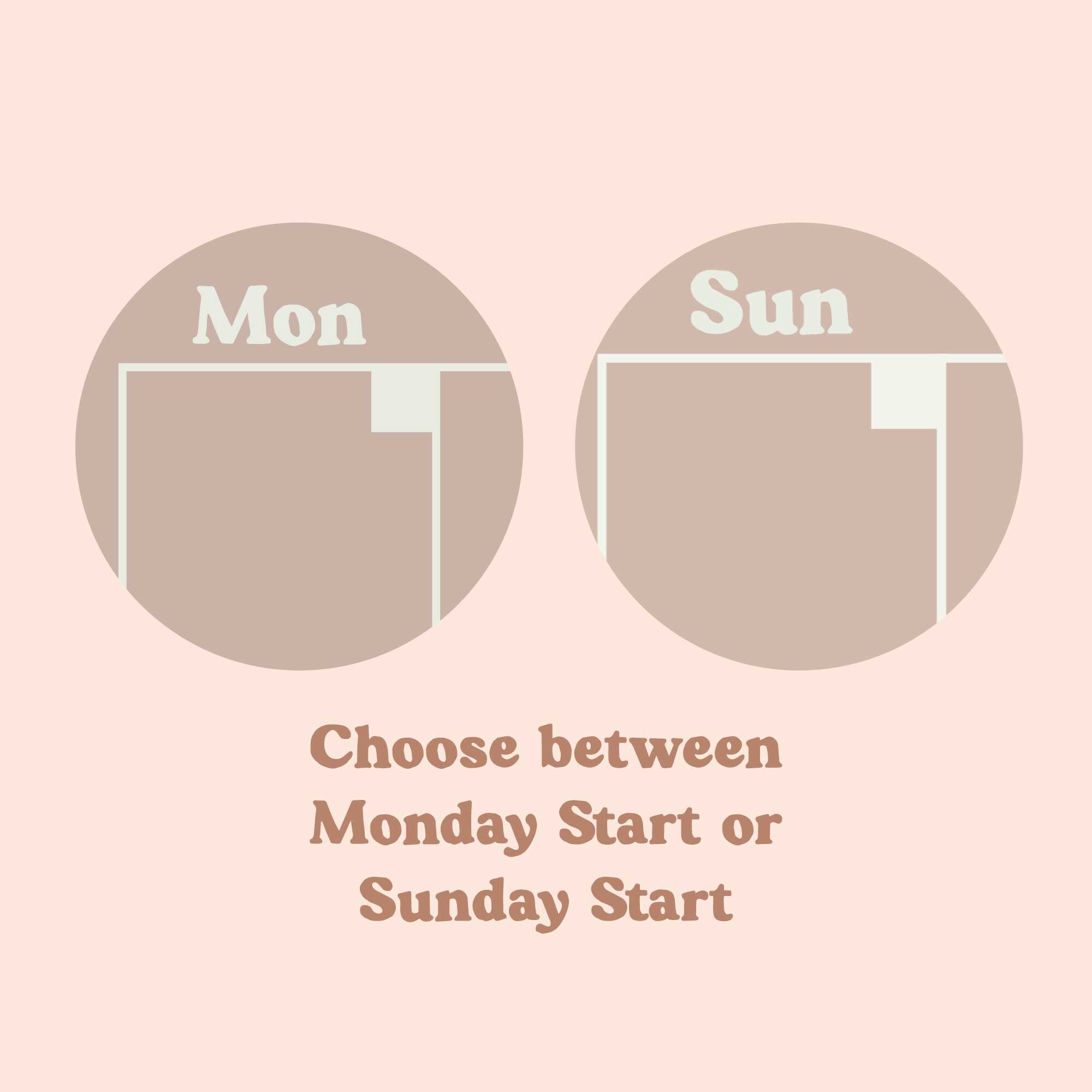 Large Monthly Wall Planner A3 Wall Planner Individual Pages | Undated ...