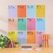 Large Typograhy Wall Planner A3 Posters Bold, Colourful, Playful Fonts ...