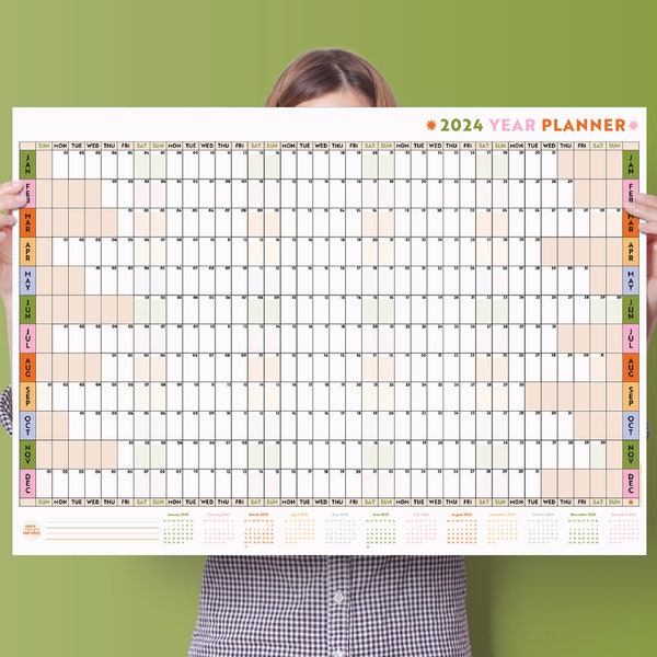 Wall Planner - Etsy
