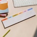 A4 Weekly Planner Pad Bold Colour Block Desk Planner With Habit Tracker ...
