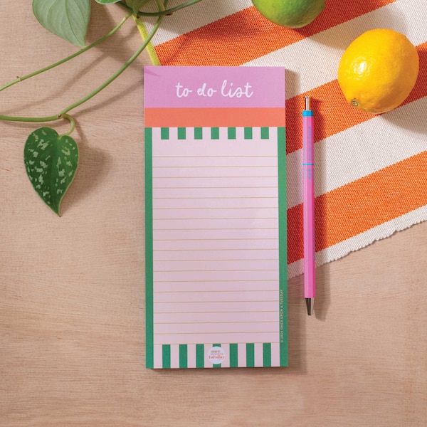 Weekly Keyboard Planner Pad Desk Planner | Weekly Notepad | to Do List ...