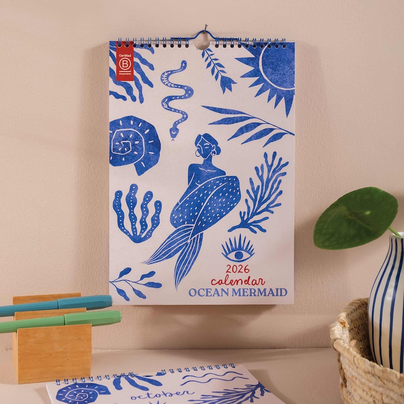 2026 Calendar Wall Beach - Etsy UK