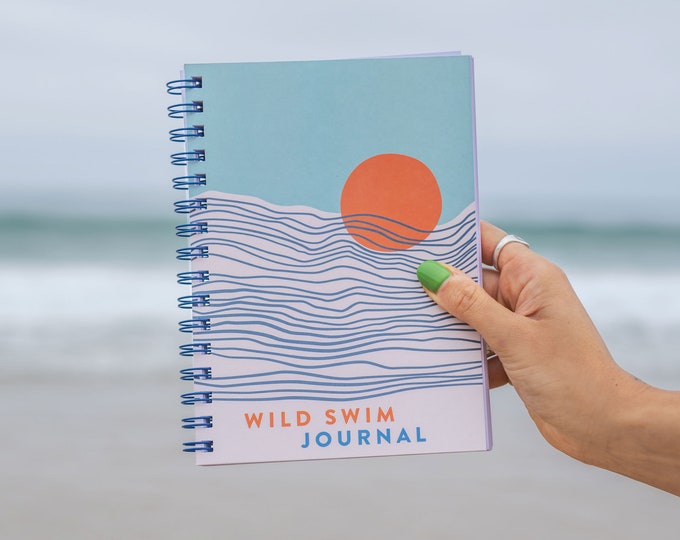 Swim Notebook Gift for a Swimmer Swim Journal - Etsy UK
