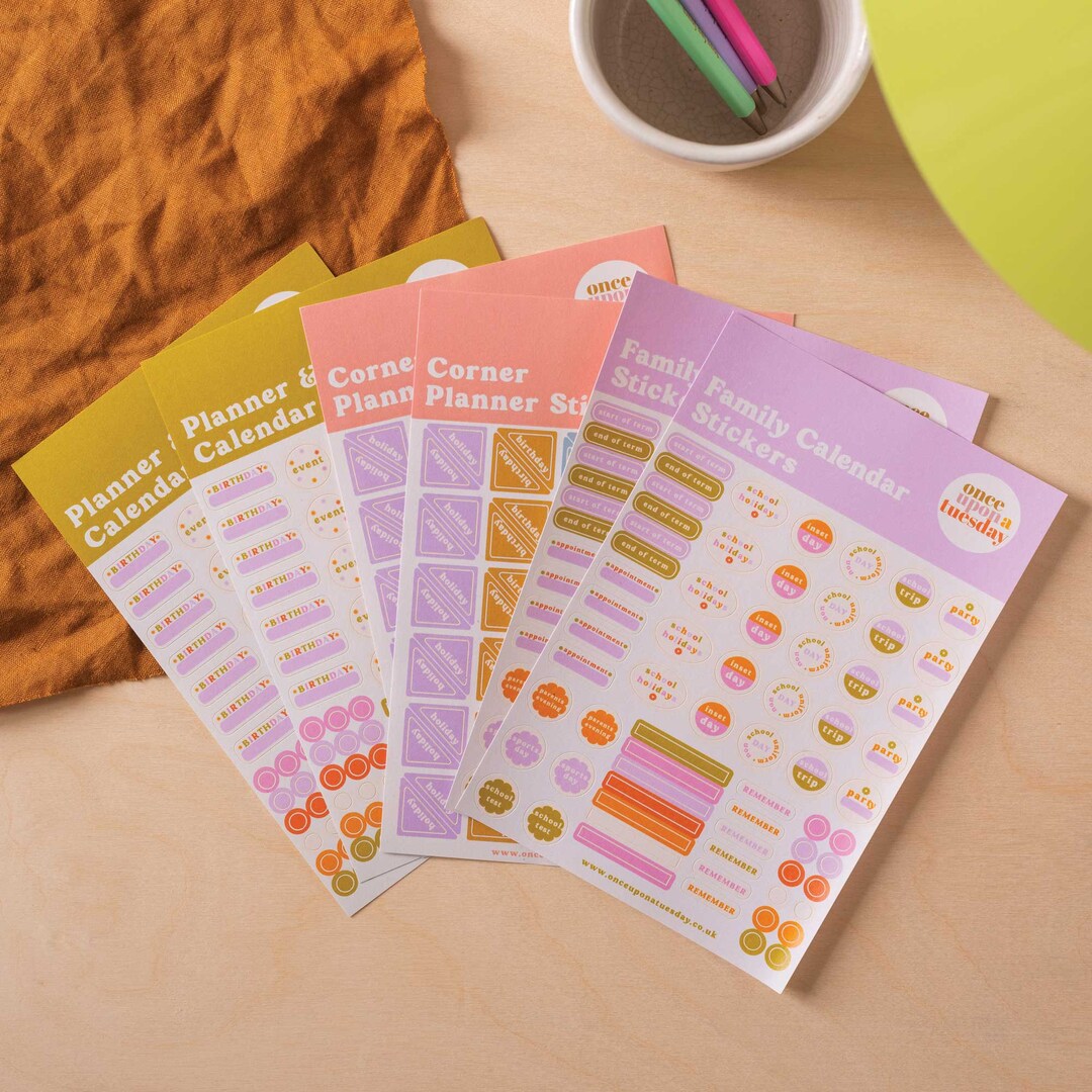 Ultimate Planning Sticker Pack Journal Stickers Everyday Stickers ...